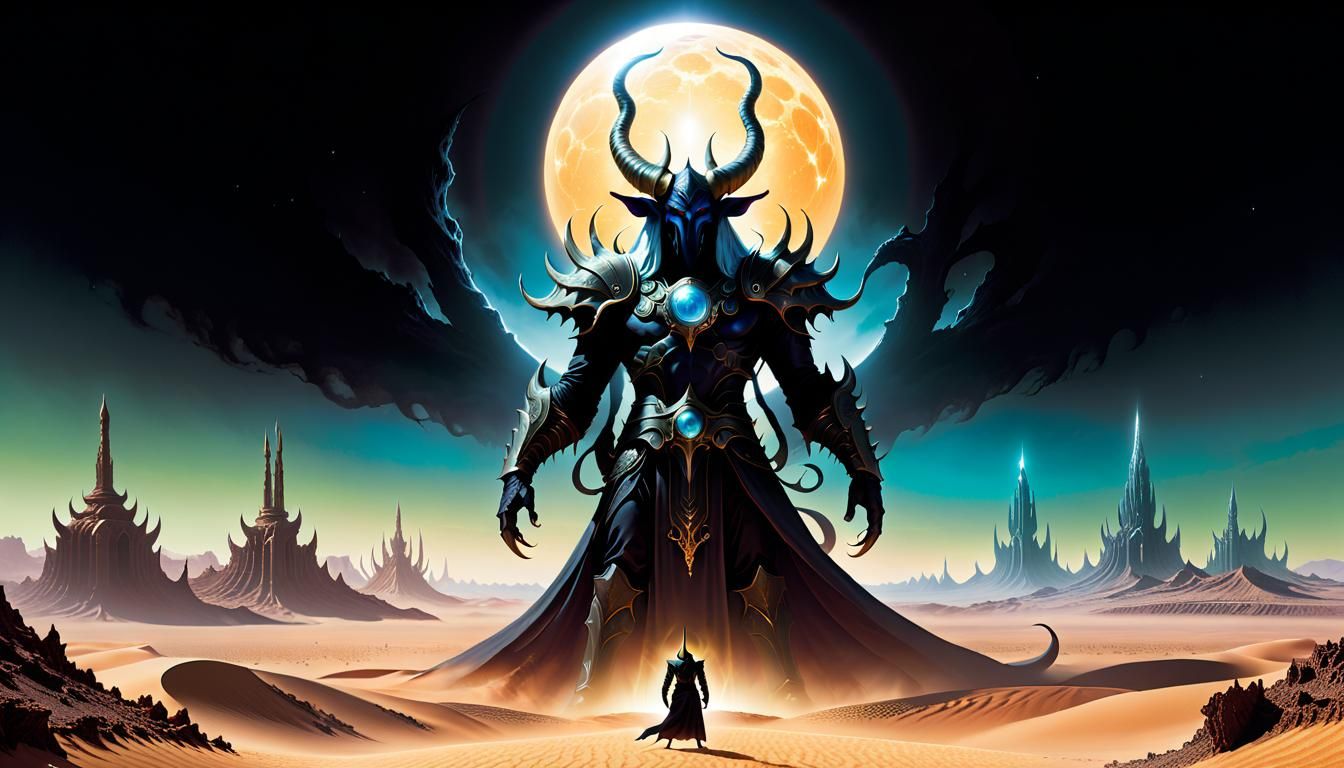 The Desert Monster - AI Generated Artwork - NightCafe Creator