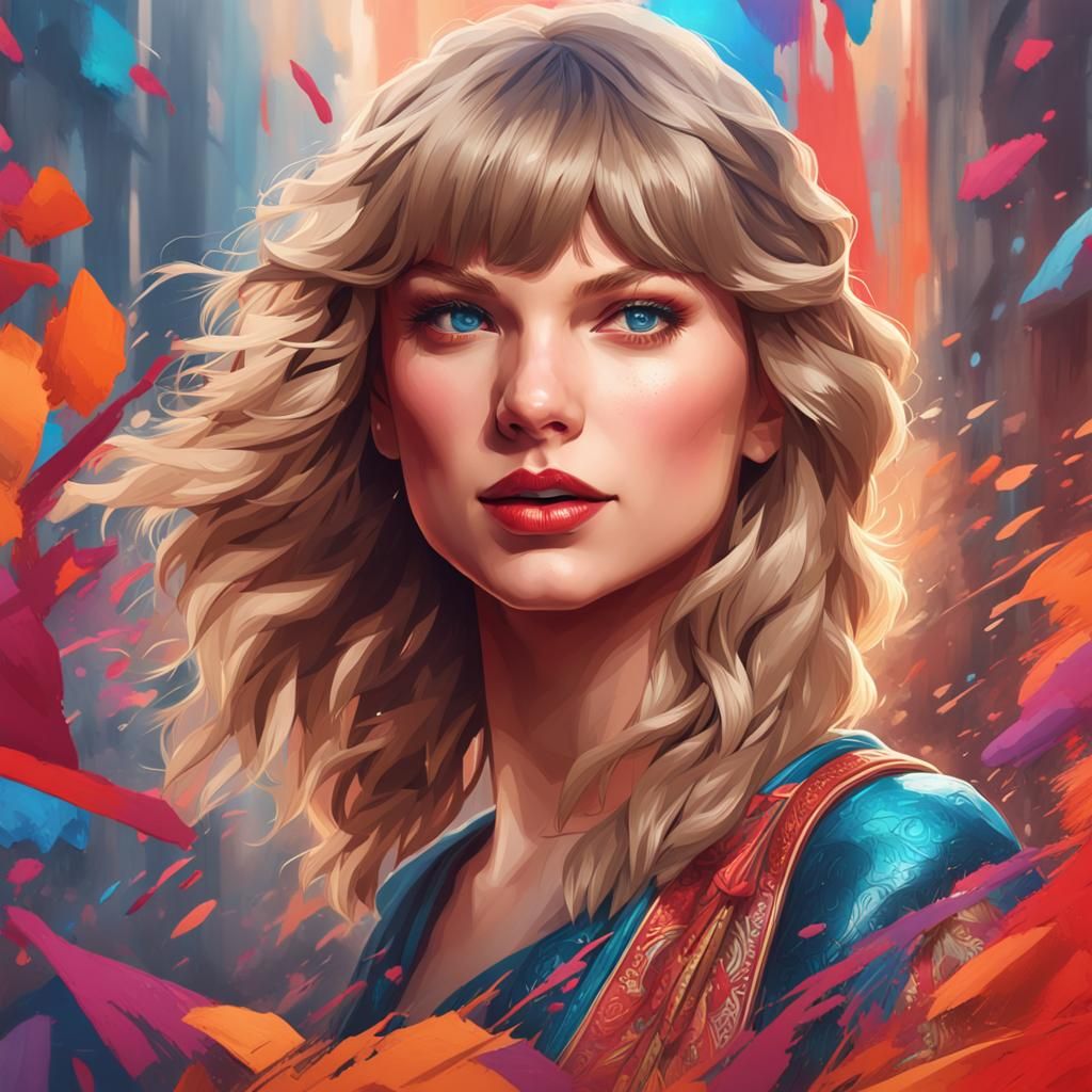 Taylor swift - AI Generated Artwork - NightCafe Creator