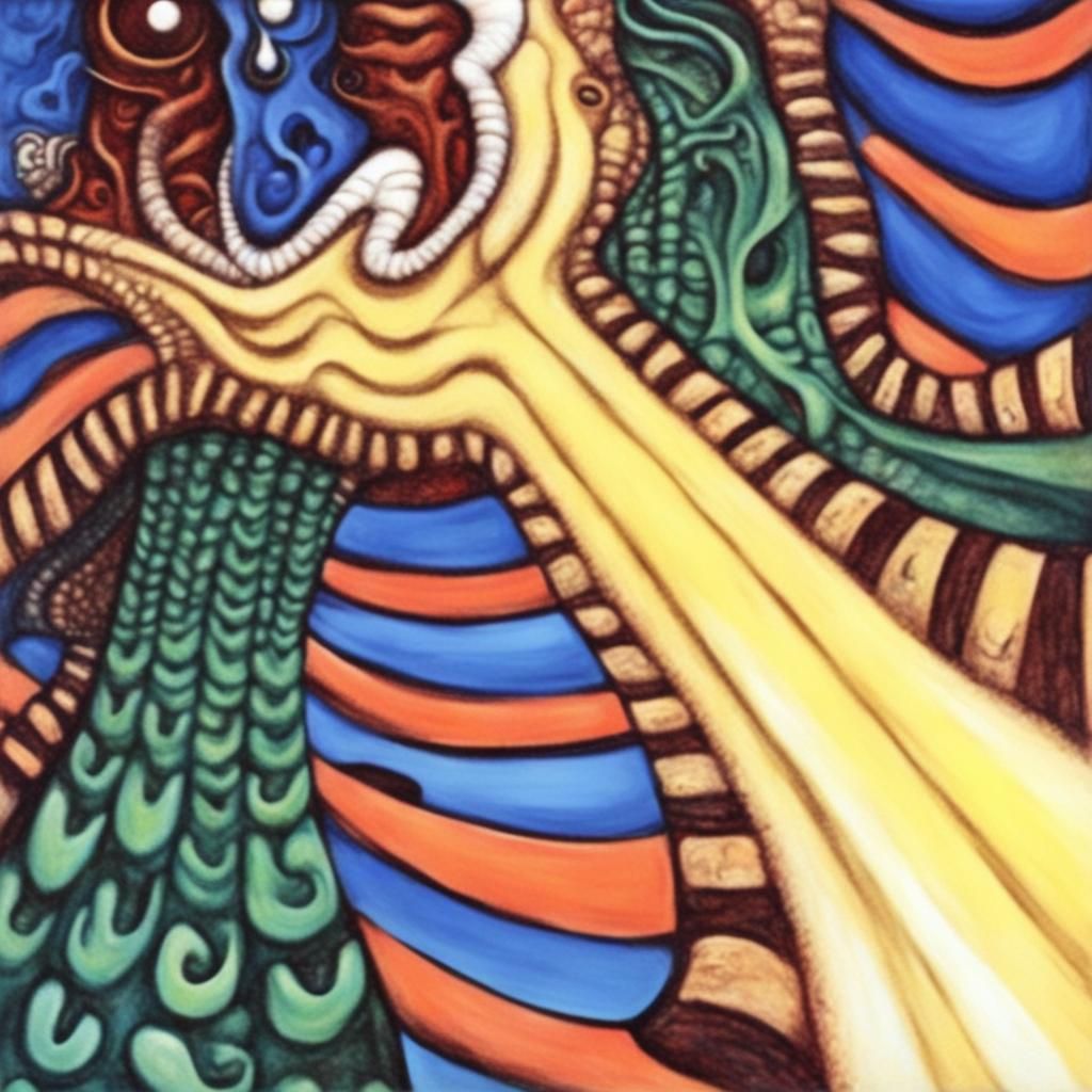 graffiti gothic art hyperdetailed H.R. Giger psychedelic art - AI Generated Artwork - NightCafe ...