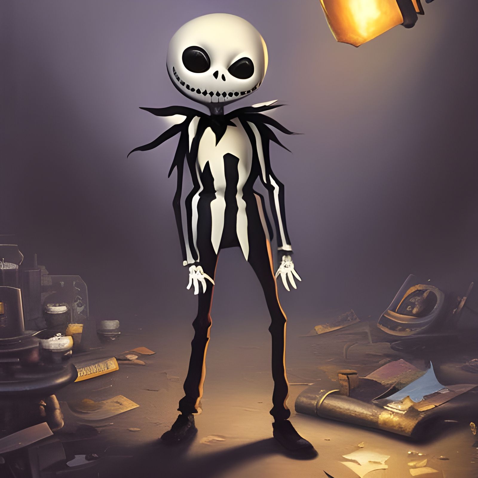Looking good Jack skellington. - AI Generated Artwork - NightCafe Creator