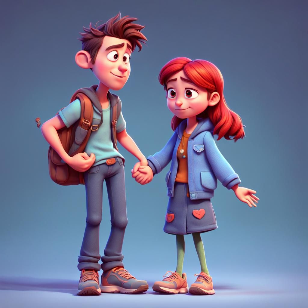 bro & sis - AI Generated Artwork - NightCafe Creator