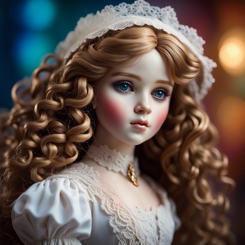 Intricate doll - AI Generated Artwork - NightCafe Creator