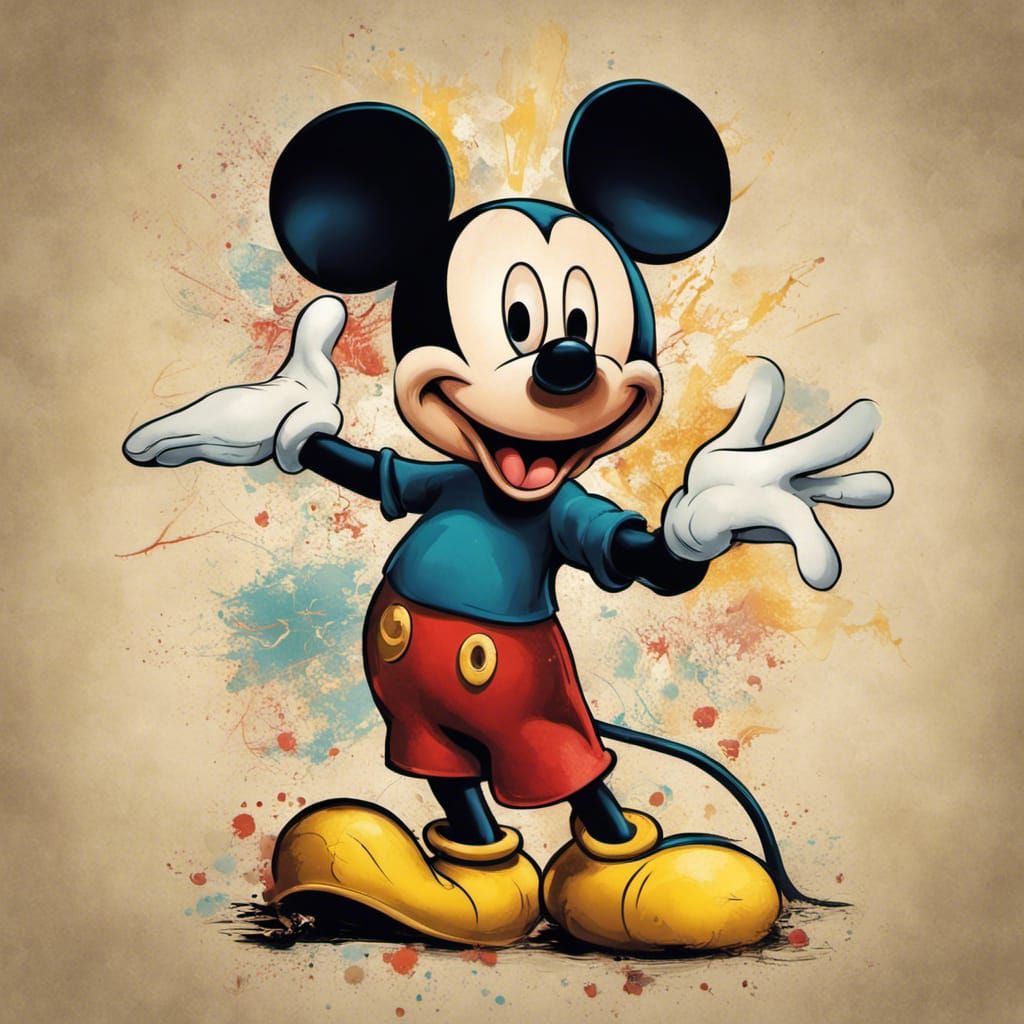 Mickey Mouse 4 - AI Generated Artwork - NightCafe Creator