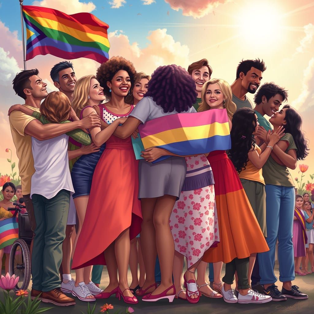 Diversity - Celebrate Unity and Inclusion in Vibrant Colors