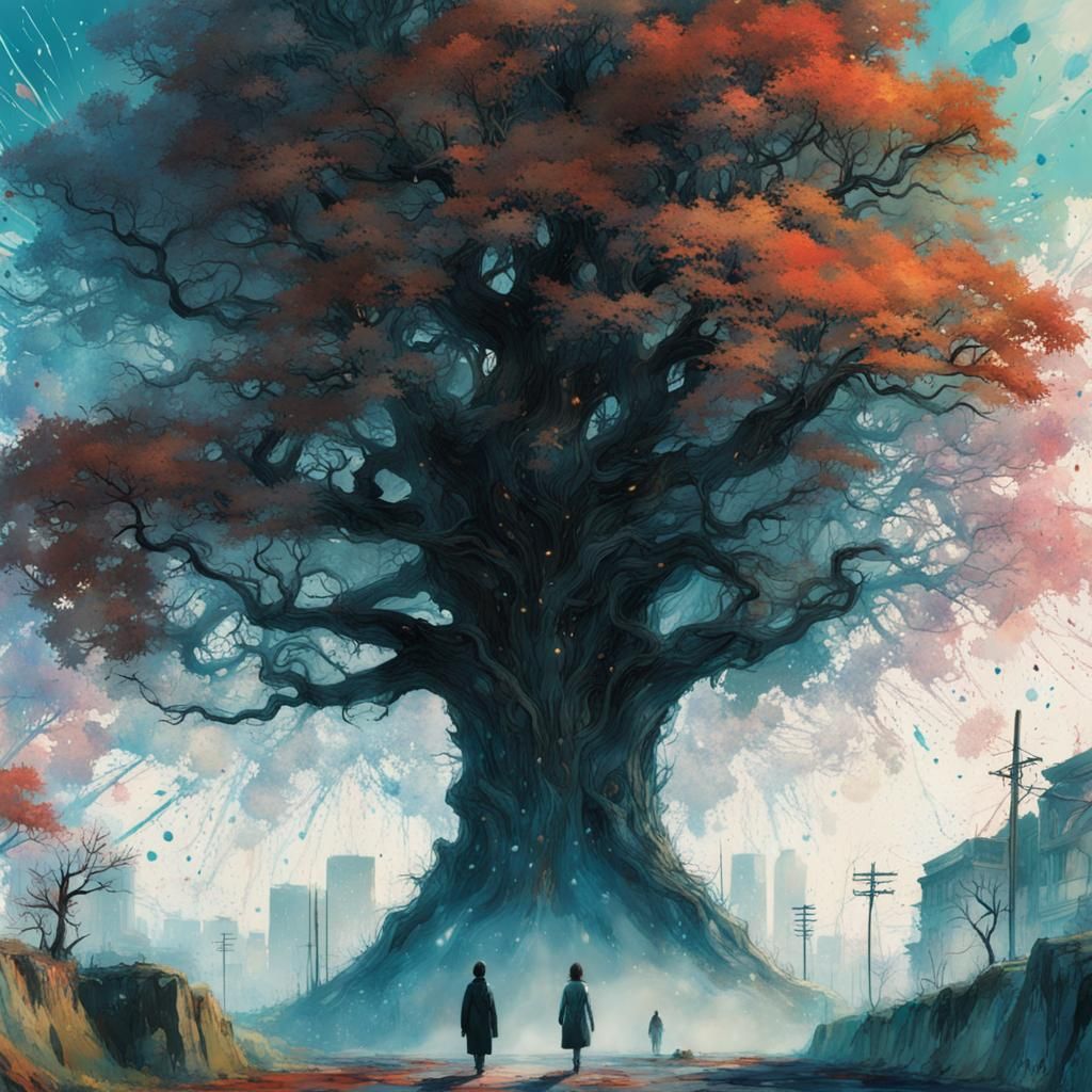 World tree - AI Generated Artwork - NightCafe Creator