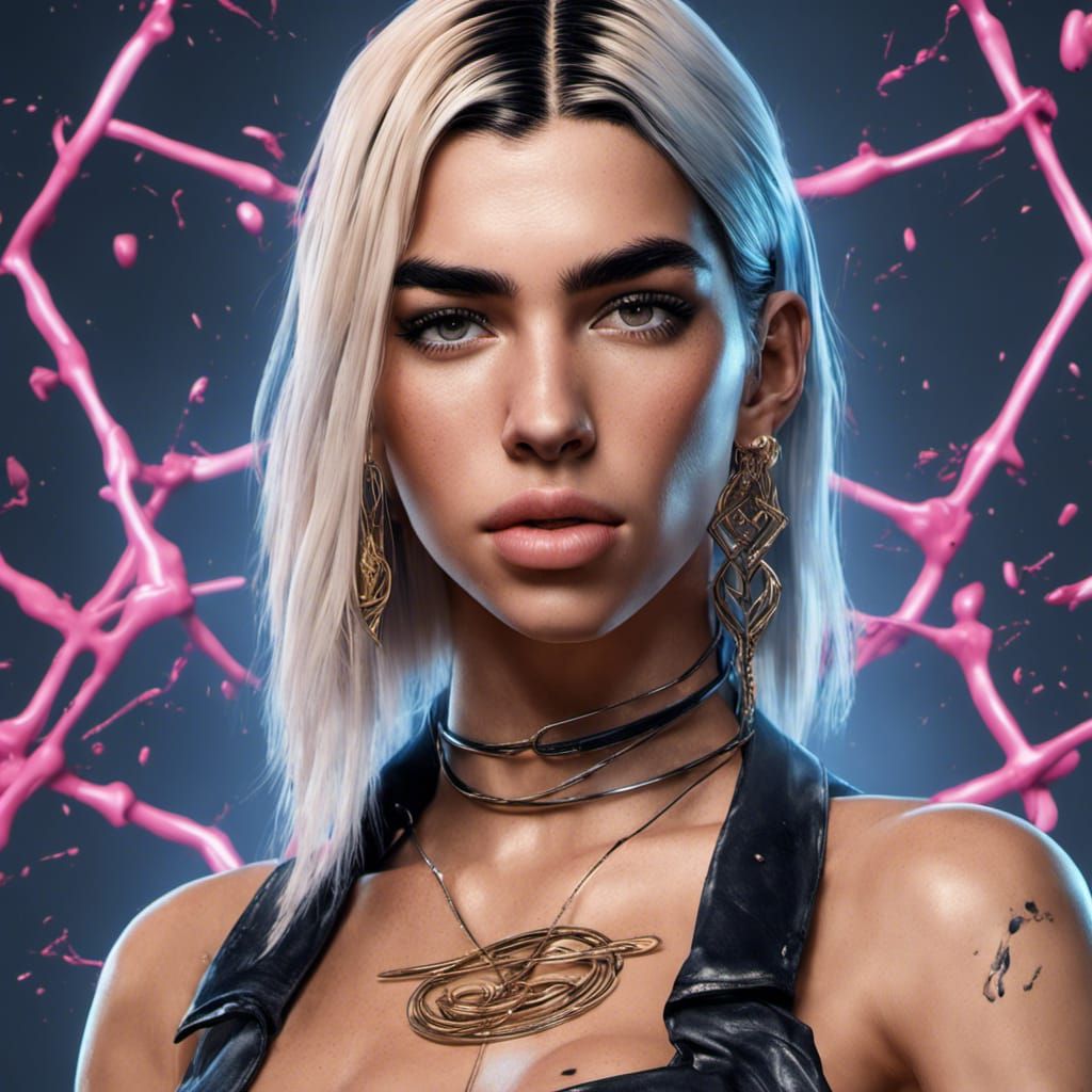 dua lipa - AI Generated Artwork - NightCafe Creator