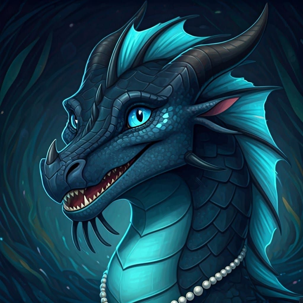 Tsunami, the seawing dragon - Majestic Seawing Dragon Radiat...