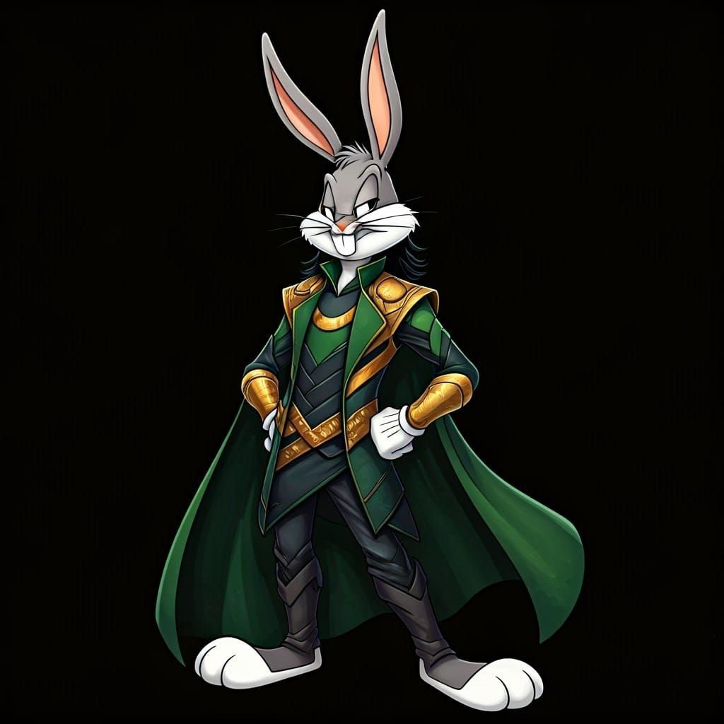 bugs bunny x Loki fusion - Mischief Made: Bugs Bunny Channel...