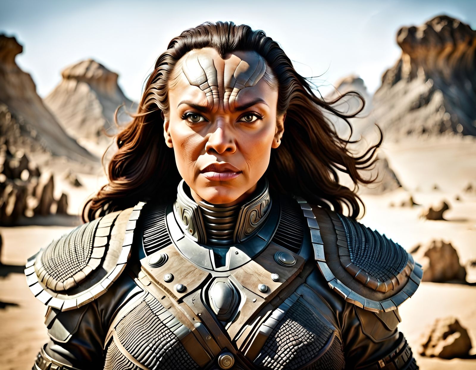 Female Klingon warrior - AI Generated Artwork - NightCafe Creator