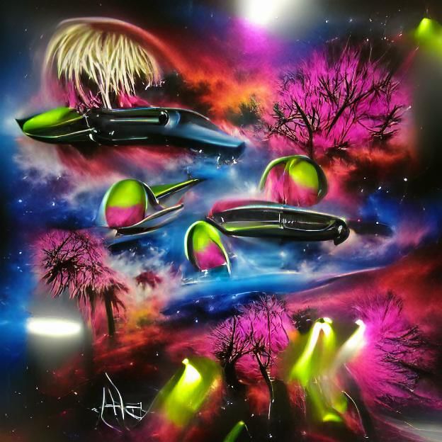 Spacey - AI Generated Artwork - NightCafe Creator