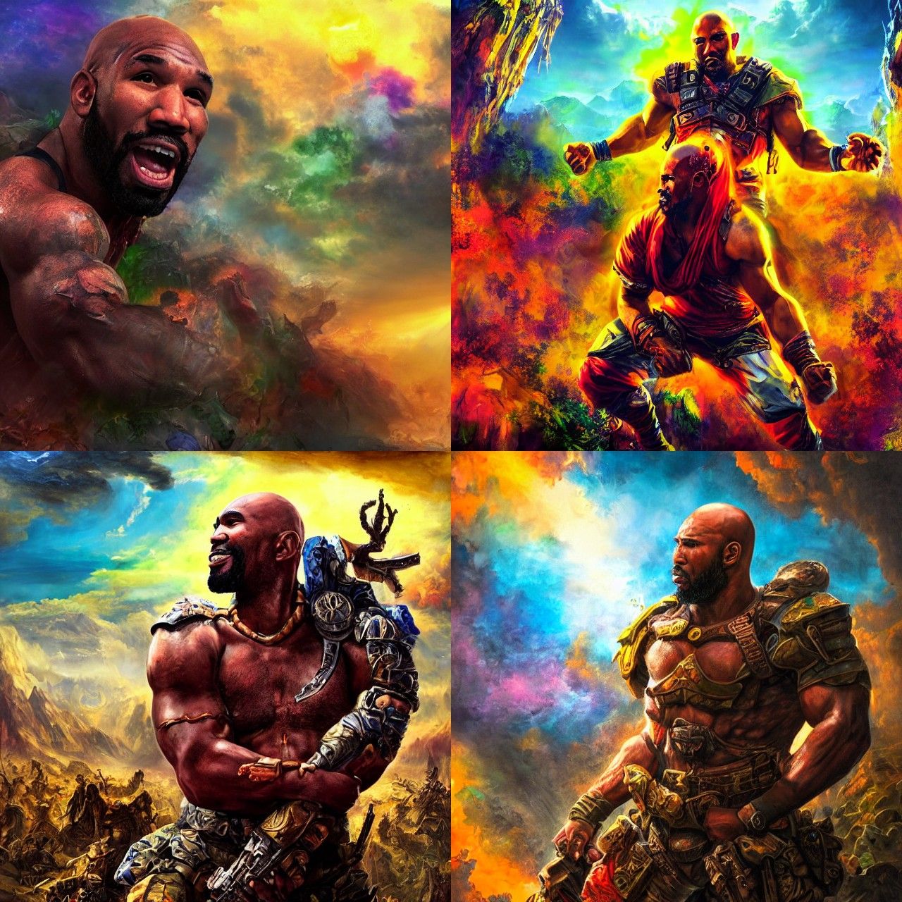 Yoel "Solider of God" Romero - AI Generated Artwork - NightCafe Creator