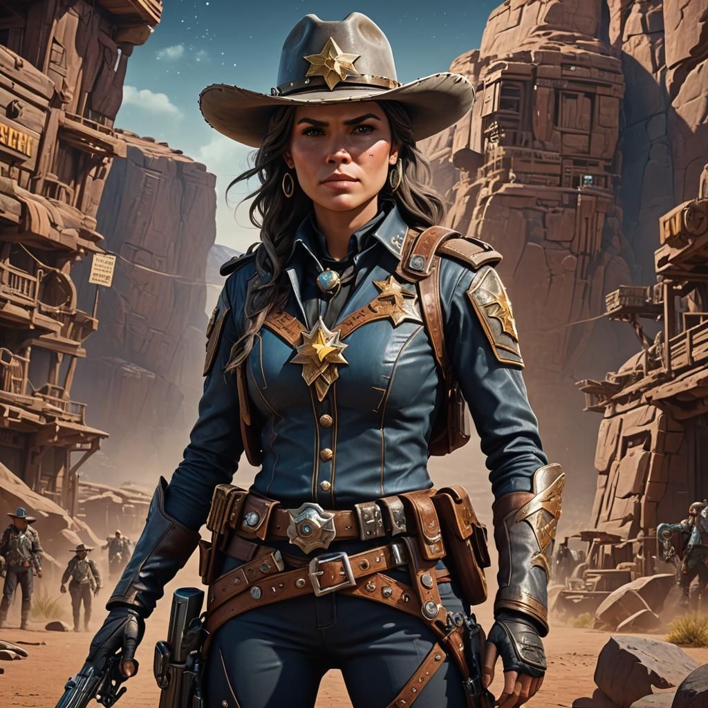 Xaara Justice - There's a new sheriff in this dusty planetary outpost ...