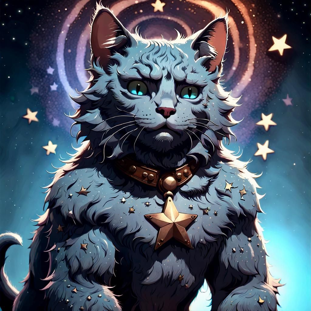 Strong and outstanding cat - AI Generated Artwork - NightCafe Creator