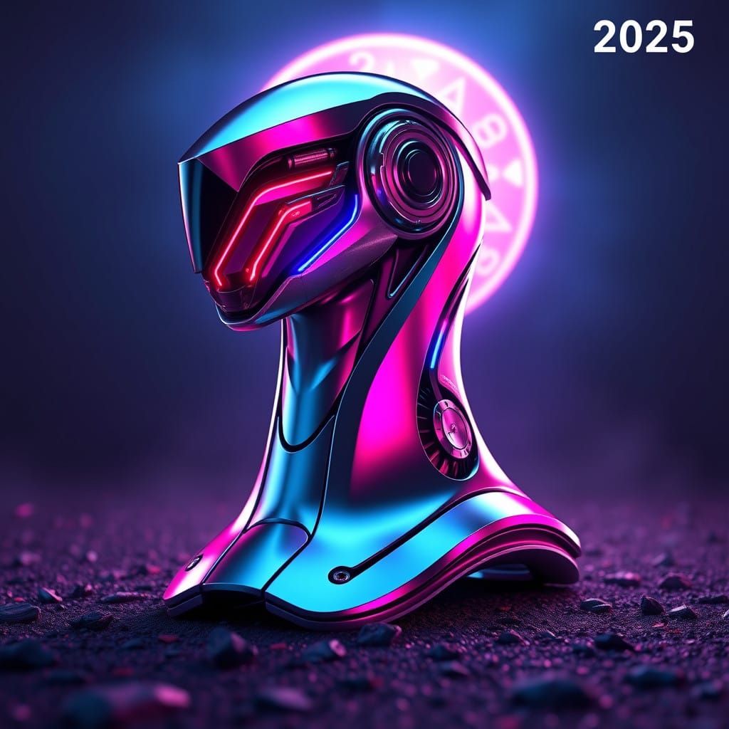 Futuristic Lunar New Year Sneck Design - AI Art