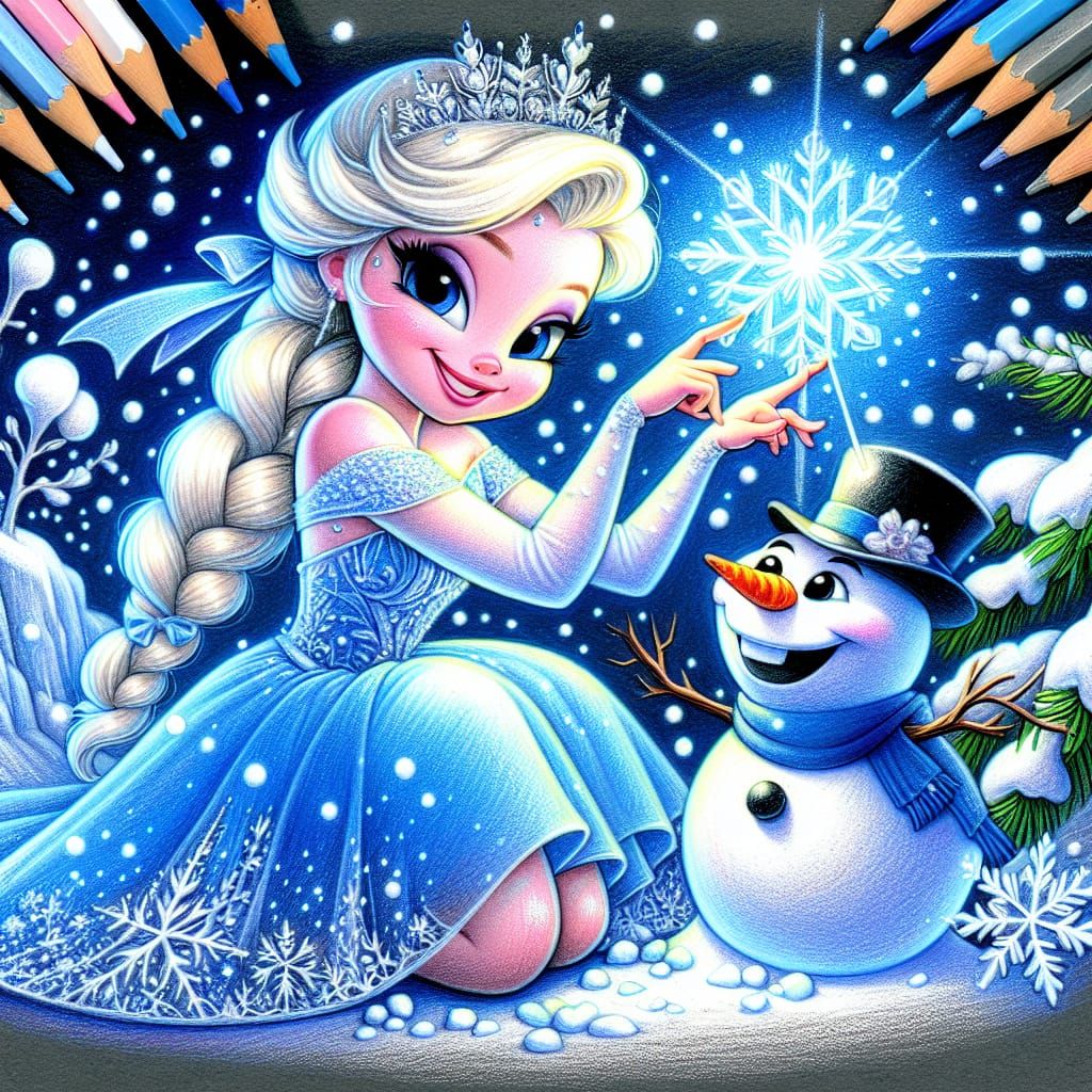 Princesa Disney Elsa de Frozen - Princesa Disney Elsa de Fr...