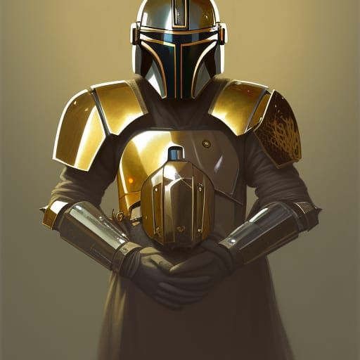 Mandalorian - AI Generated Artwork - NightCafe Creator