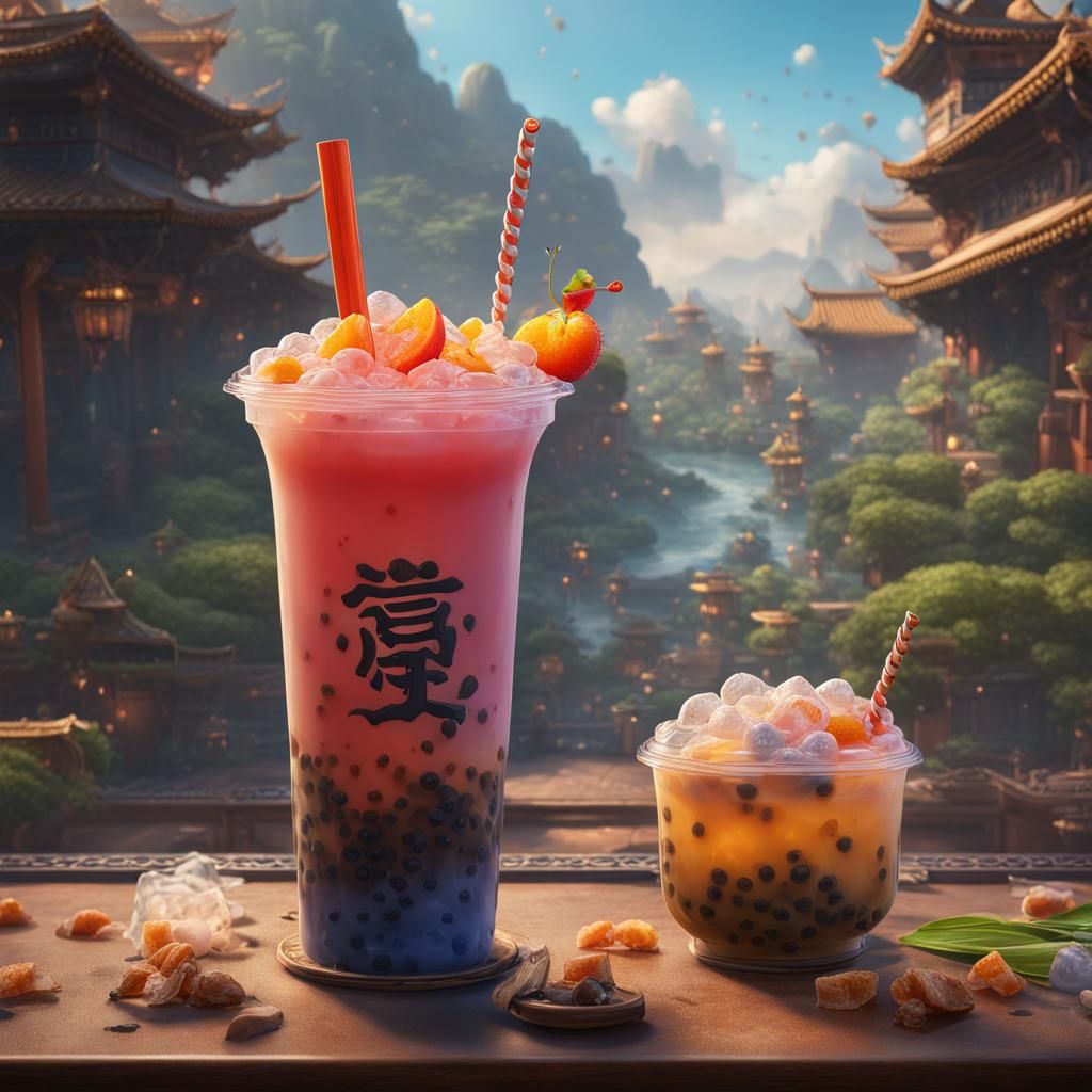BOBA TEA - AI Generated Artwork - NightCafe Creator