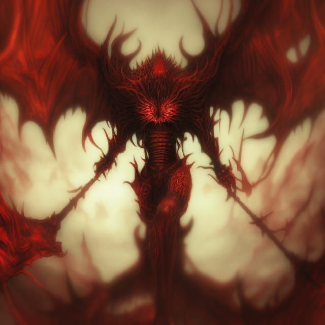 Blood God v2 - AI Generated Artwork - NightCafe Creator