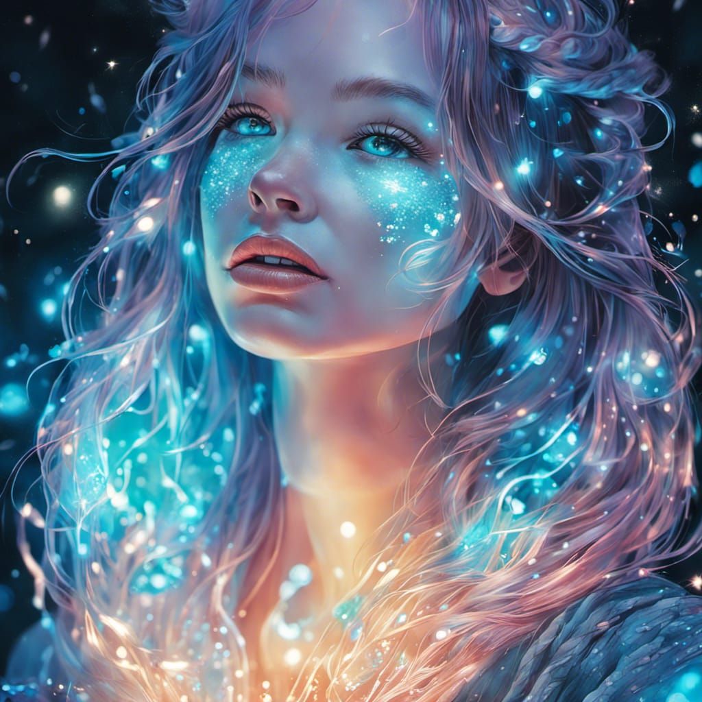 Starry Eyed - AI Generated Artwork - NightCafe Creator