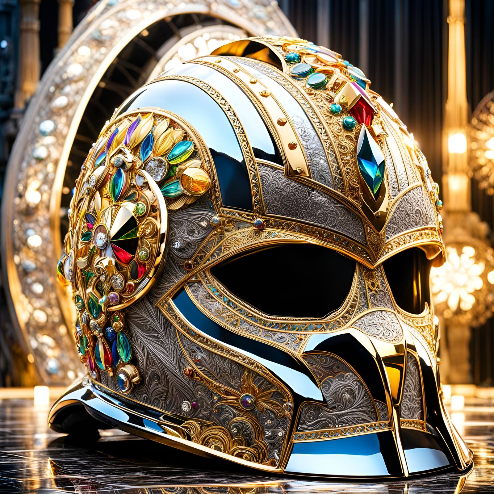 Helmets - AI Generated Artwork - NightCafe Creator