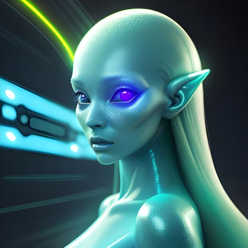 Alien - AI Generated Artwork - NightCafe Creator