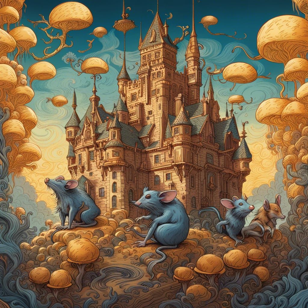 Rat Castle - AI Generated Artwork - NightCafe Creator
