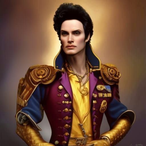 Adam Ant an 1980s prince charming - AI Generated Artwork - NightCafe ...