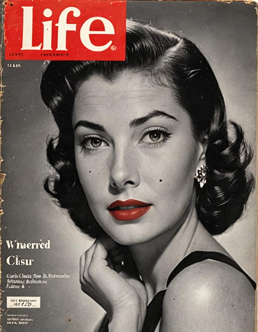 1950s "Life" Magazine cover - AI Generated Artwork - NightCafe Creator