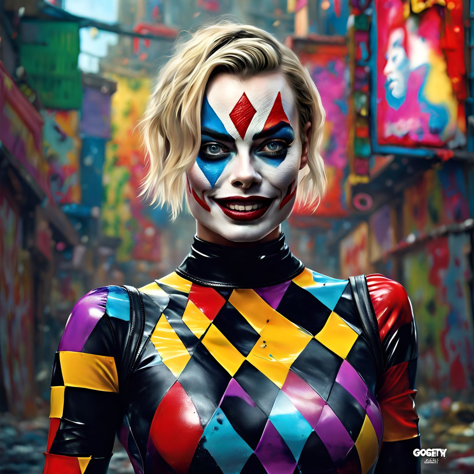 Margot Robbie 4 - AI Generated Artwork - NightCafe Creator