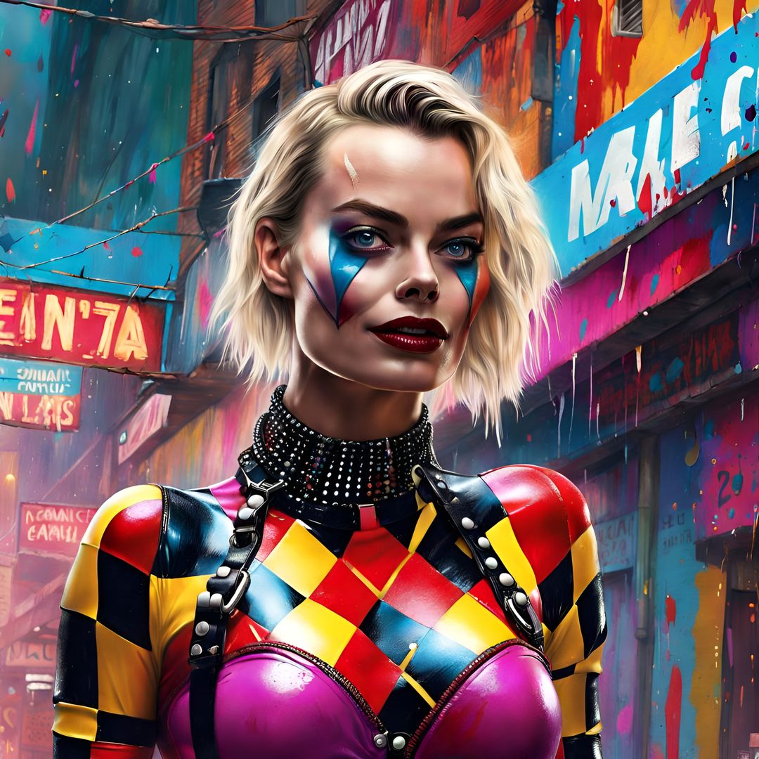 Margot Robbie 1 - AI Generated Artwork - NightCafe Creator