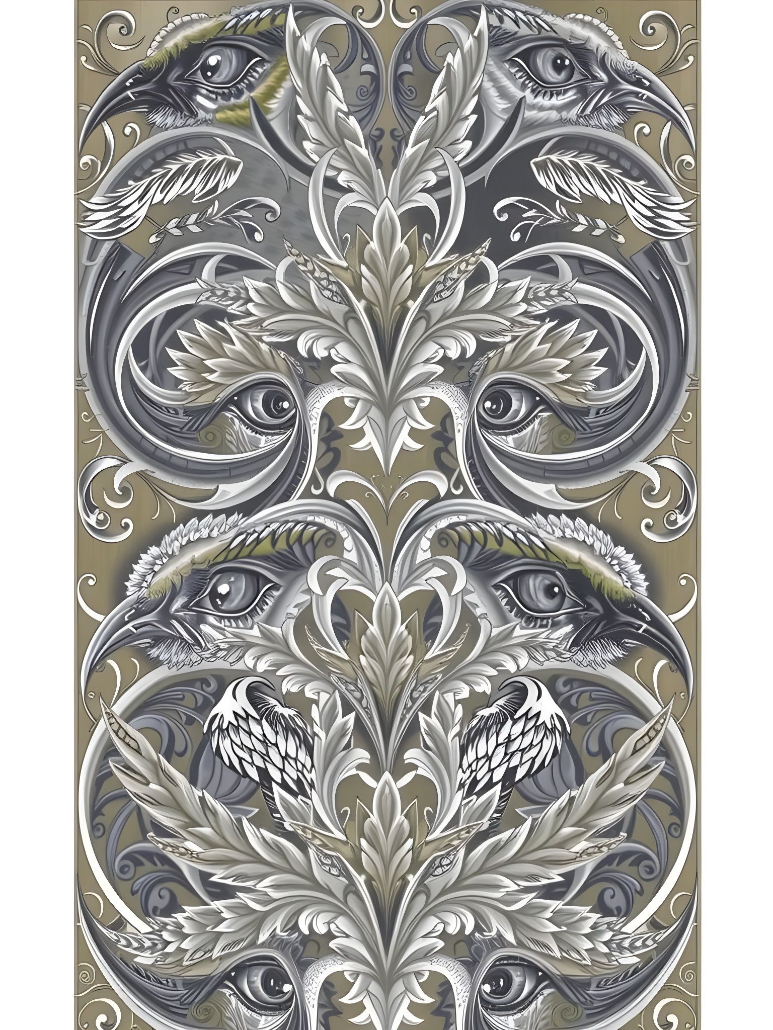 Birds a Fine detailed pencil drawing masterpiece