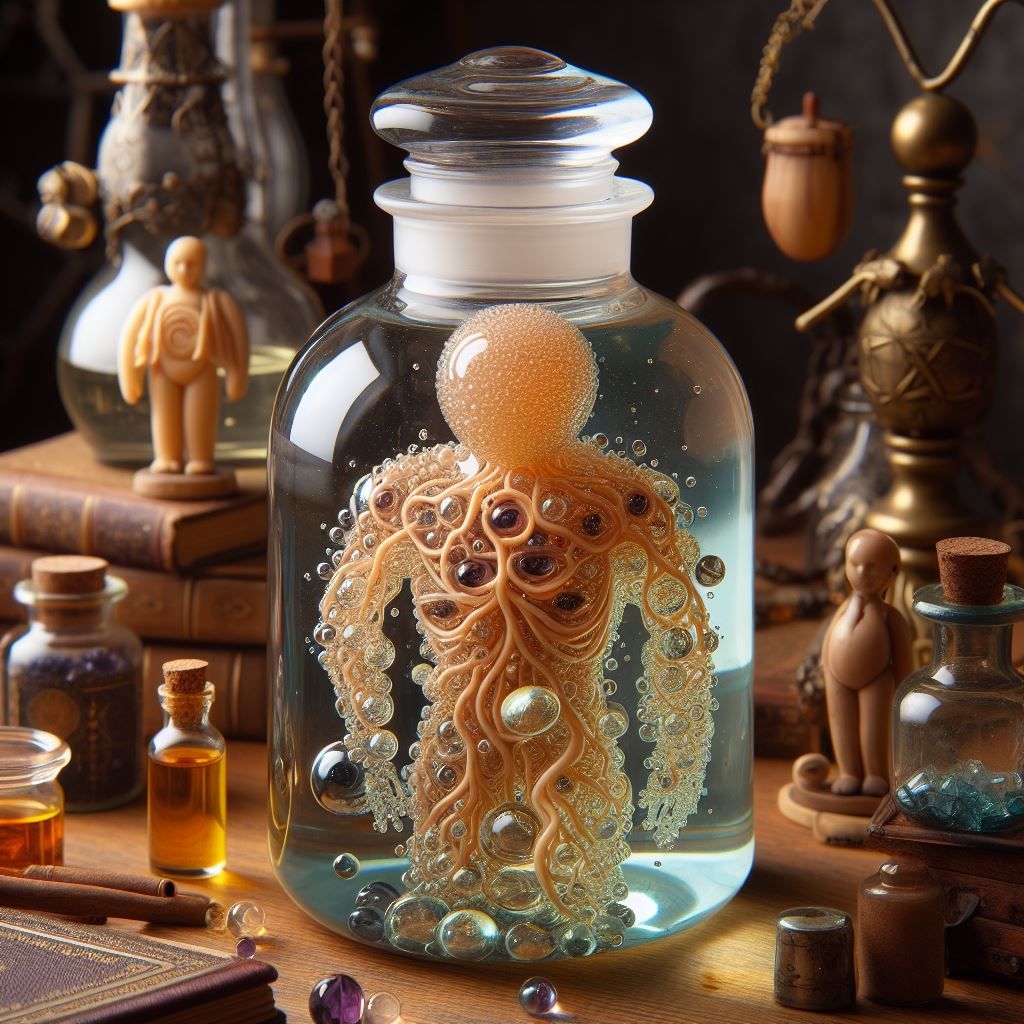 Alchemical Homunculus Process: Stage 2 - AI Generated Artwork ...