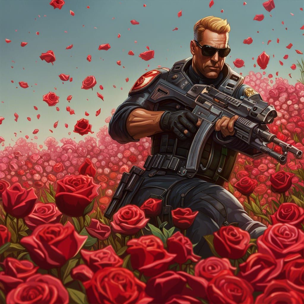 Gun'N'Roses - AI Generated Artwork - NightCafe Creator