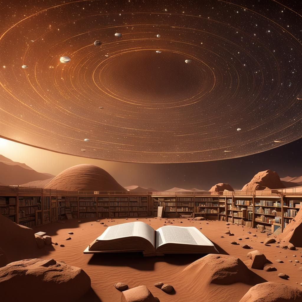 Universal Library - AI Generated Artwork - NightCafe Creator