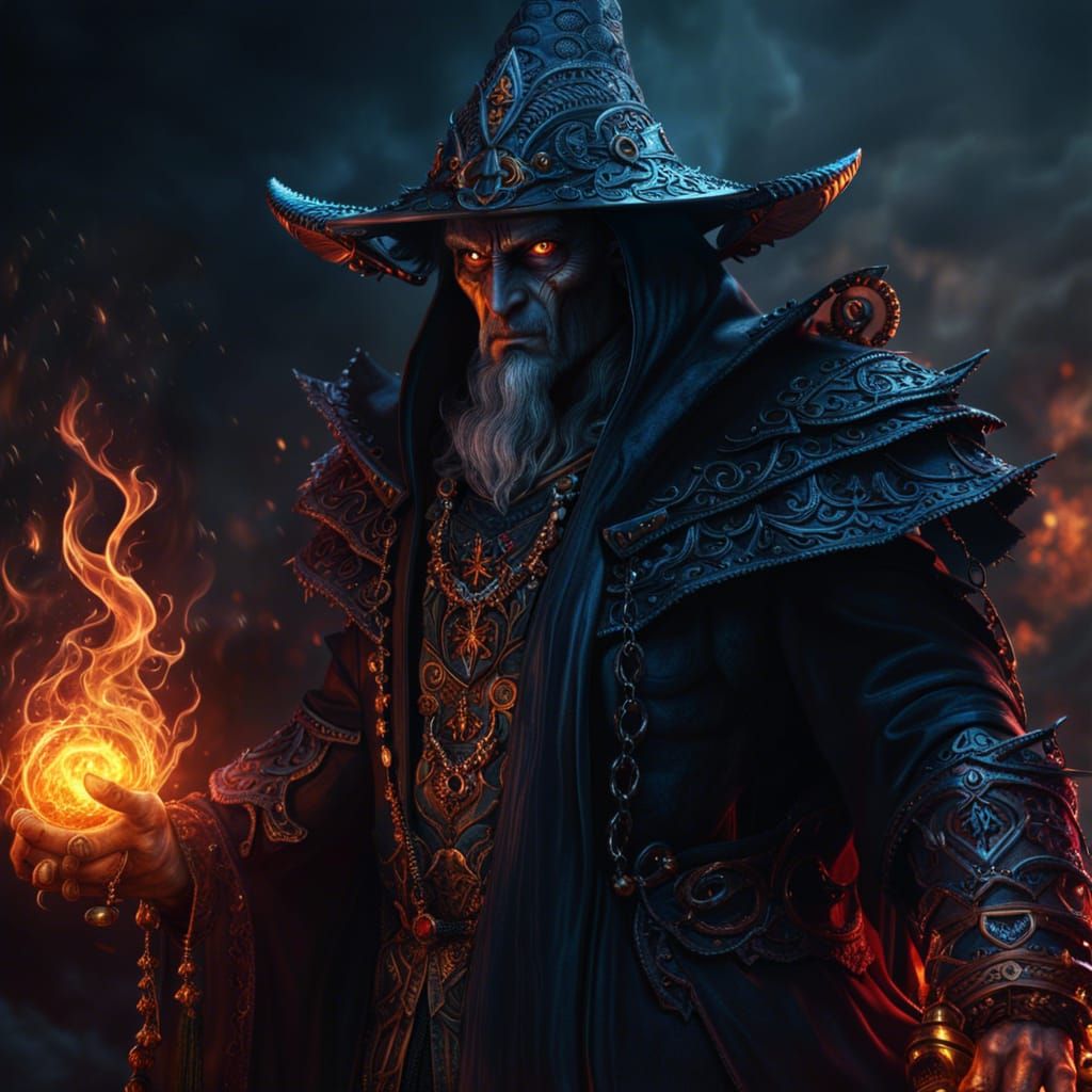 warlock - AI Generated Artwork - NightCafe Creator