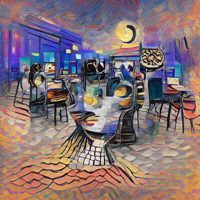 This artwork was created with the help of Artificial Intelligence ...