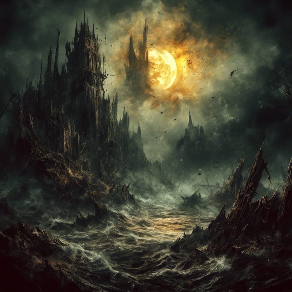 Eldritch Sea Shanty - AI Generated Artwork - NightCafe Creator