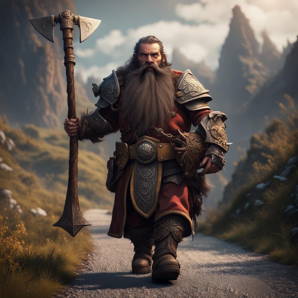 Odan Grimbeard - AI Generated Artwork - NightCafe Creator