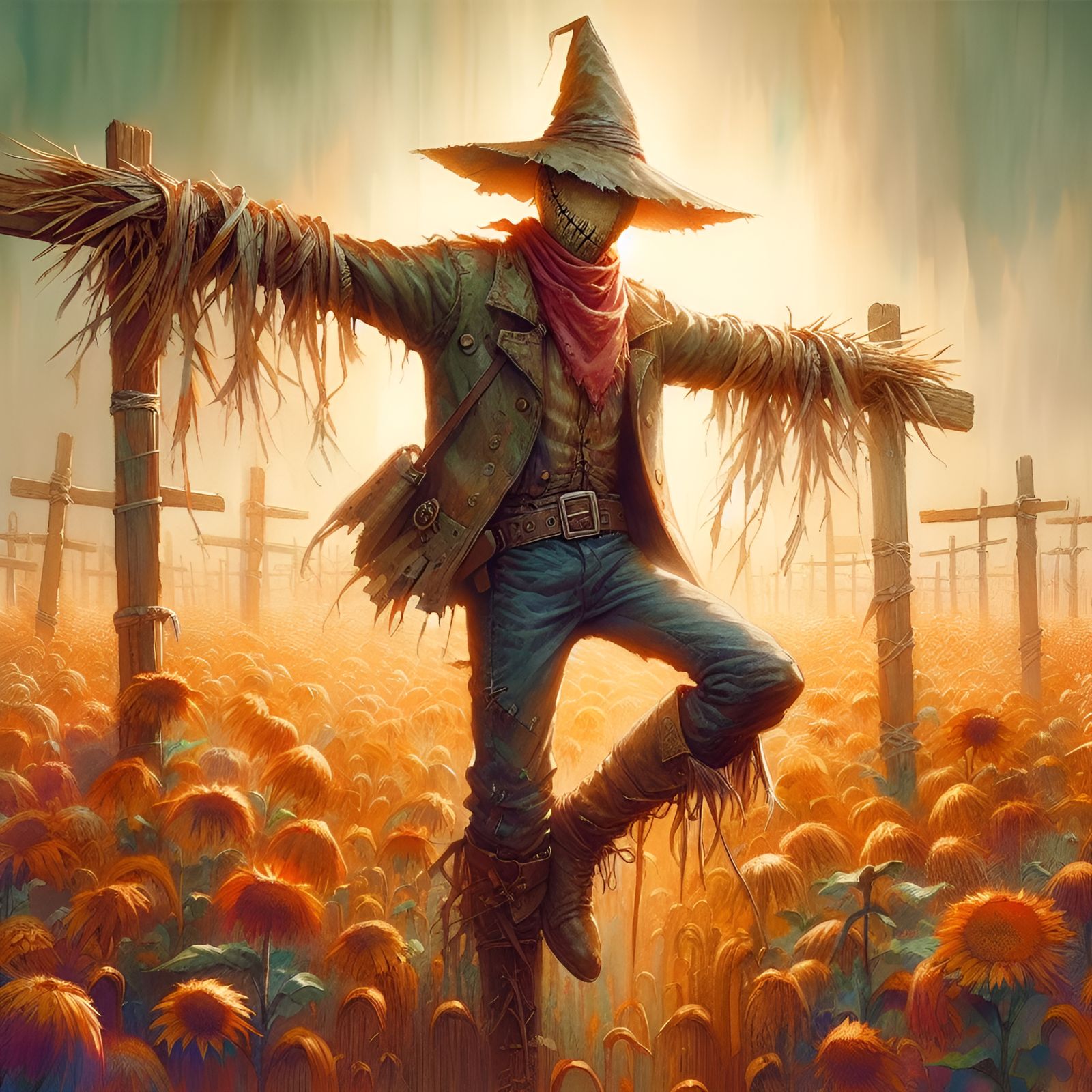 The Scarecrow - AI Generated Artwork - NightCafe Creator