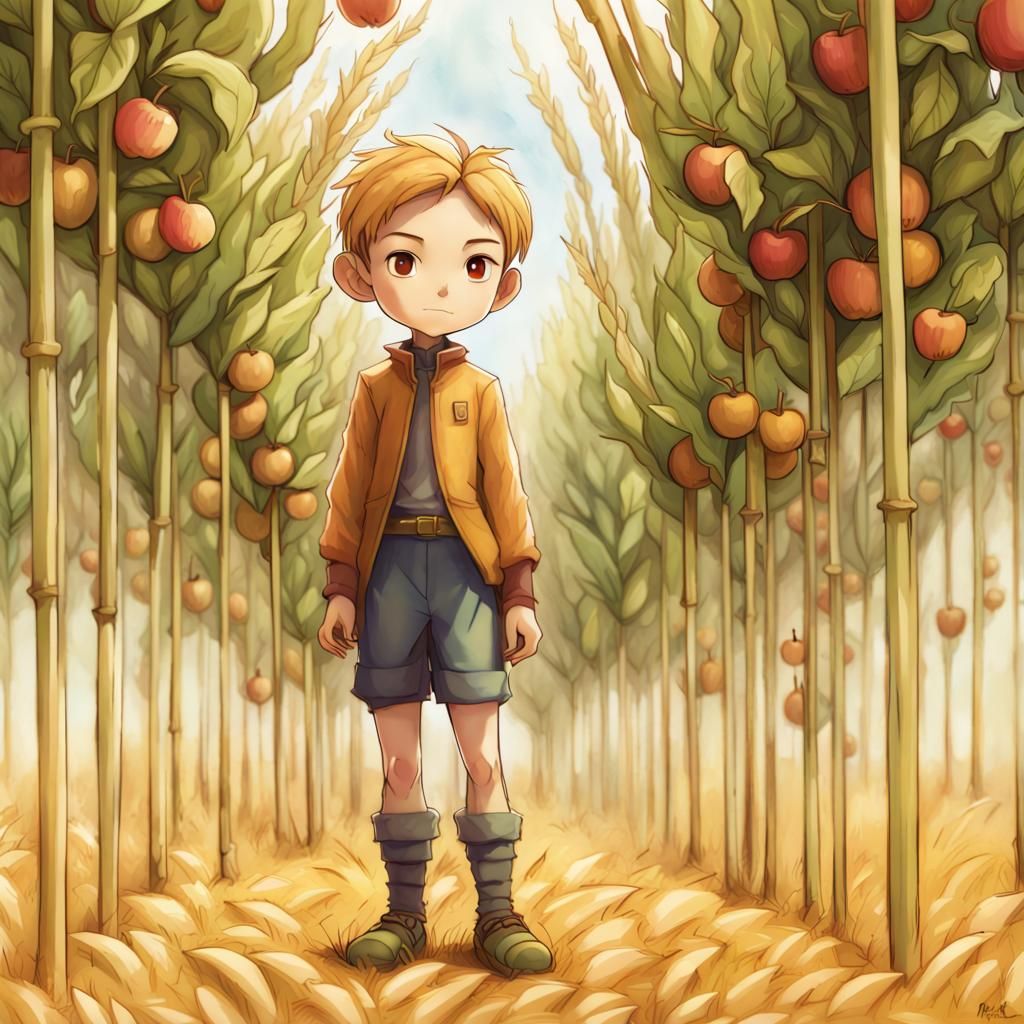 The Apple Fields - AI Generated Artwork - NightCafe Creator