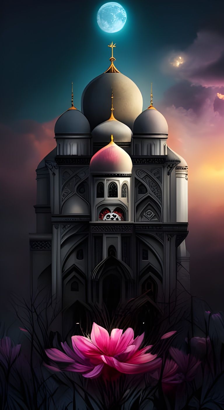 Islamic night - AI Generated Artwork - NightCafe Creator