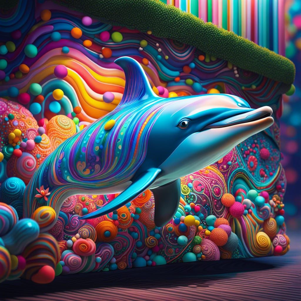 intricately detailed hyperdetailed dynamic lighting psychedelic colours ...