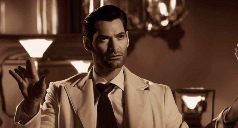 Lucifer Morningstar (Tom Ellis) - AI Generated Artwork - NightCafe Creator