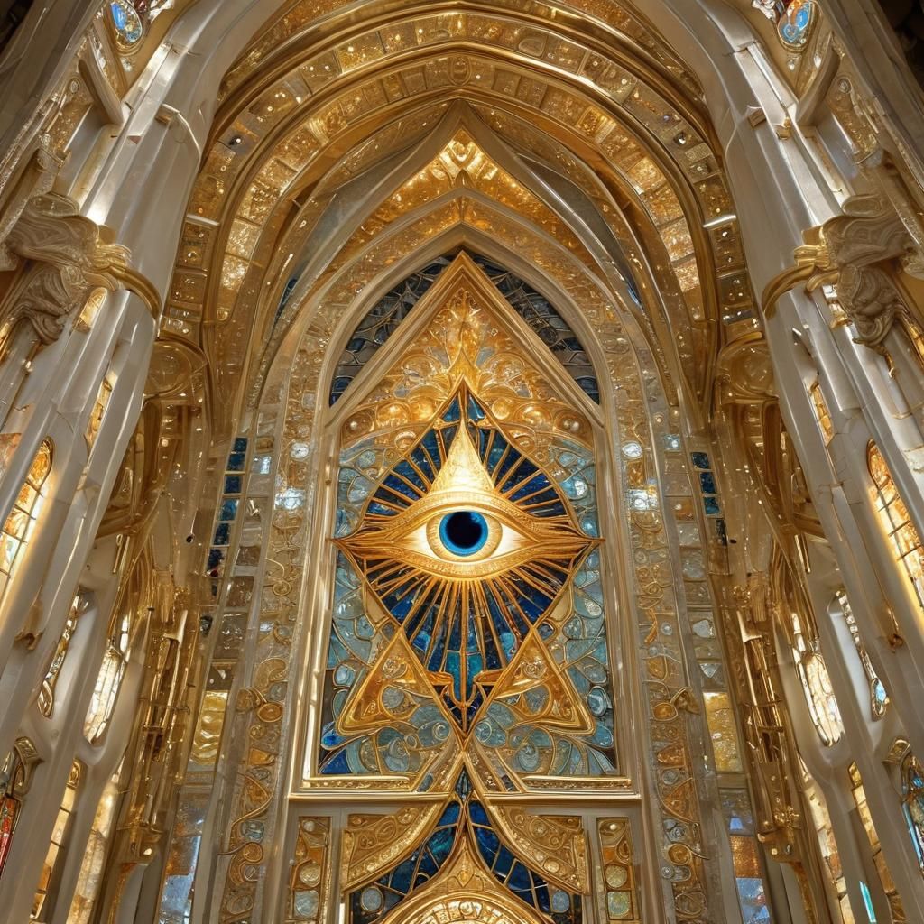 Temple of Vision - AI Generated Artwork - NightCafe Creator