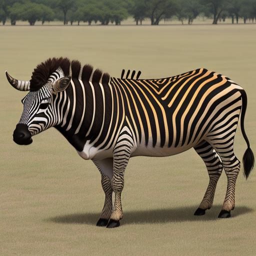 ox zebra - AI Generated Artwork - NightCafe Creator
