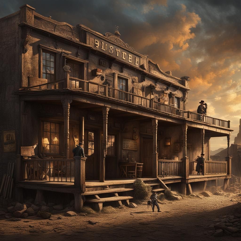 Saloon - AI Generated Artwork - NightCafe Creator
