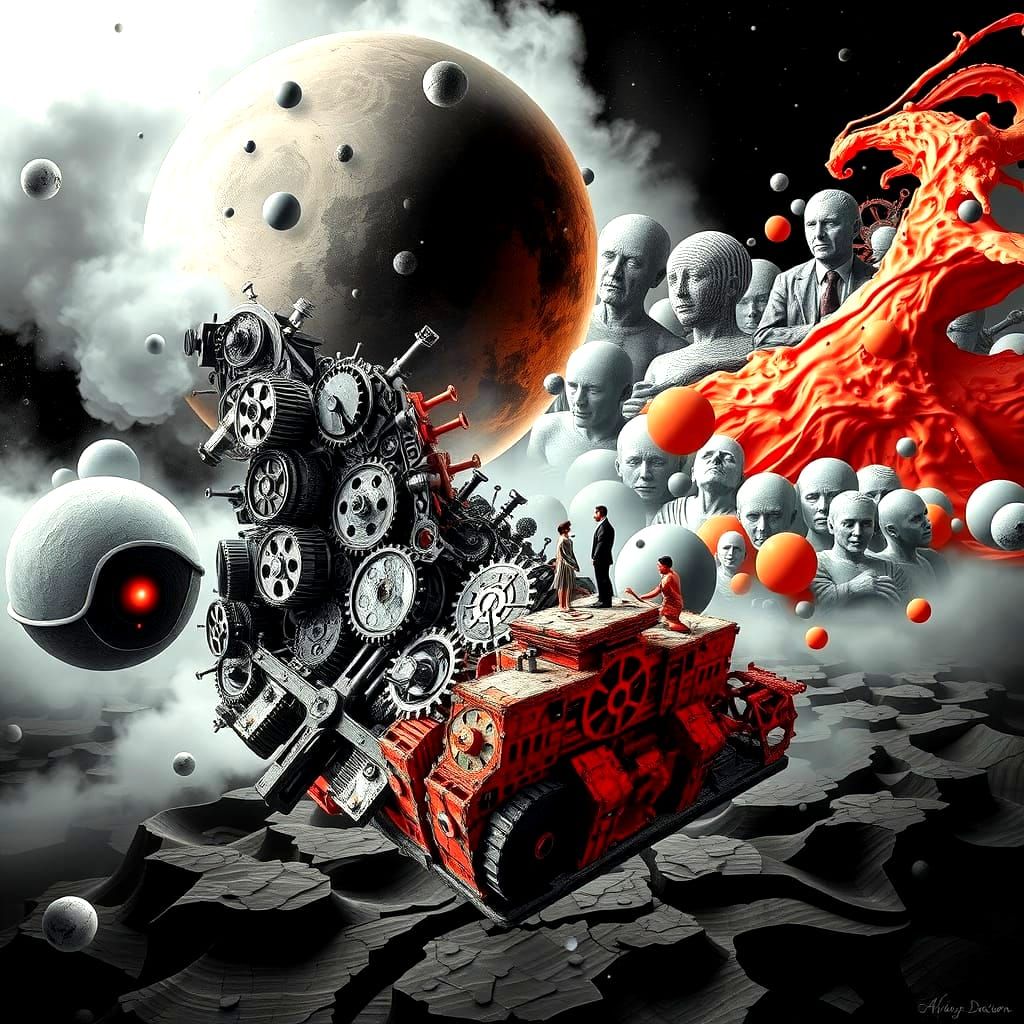 Half of the mechanical nature, the other half was meant to be a ...