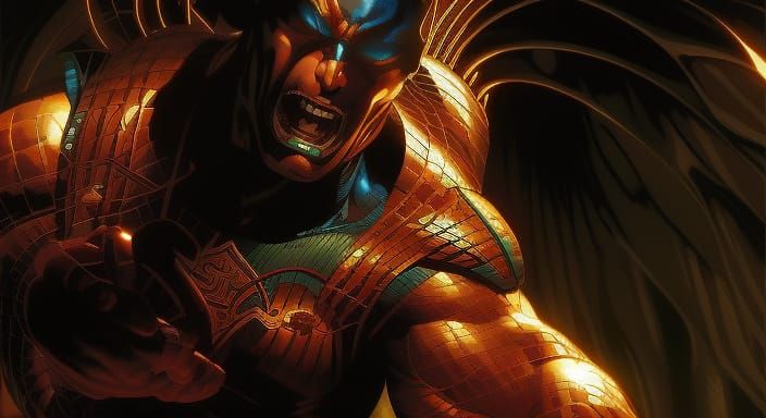 Aztec Superhero #1 - AI Generated Artwork - NightCafe Creator