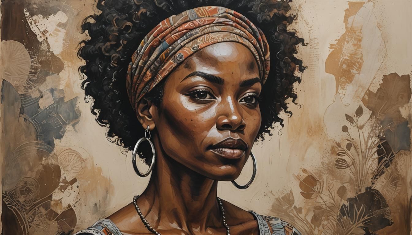 Symbolic Narrative Portrait - AI Generated Artwork - NightCafe Creator