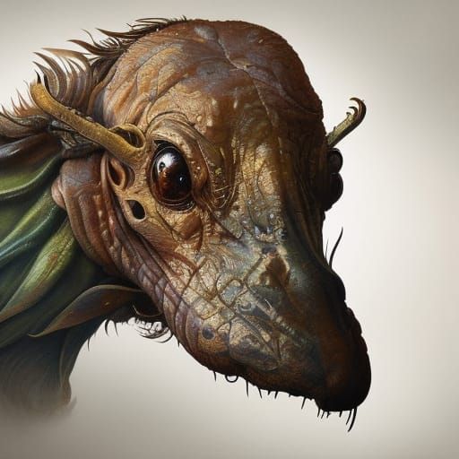 an ugly beast - AI Generated Artwork - NightCafe Creator